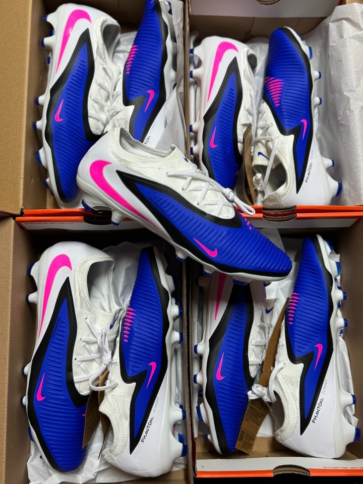 Nike Phantom 6 Pro FG UK 9.5 White Mens Football Boots | eBay UK