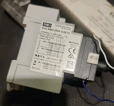 New IMO SI32-BMDC64R-2+X/95K Isolation PV Manual Disconnect Switch | eBay