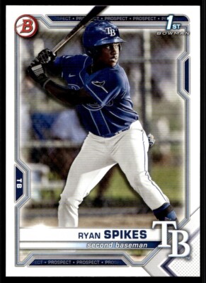 2021 Bowman Draft Ryan Spikes G288 Tampa Bay Rays #BD-63 | eBay