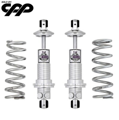 Viking Double Adjustable Coilover Coil Over Performance Shocks 350LB ...