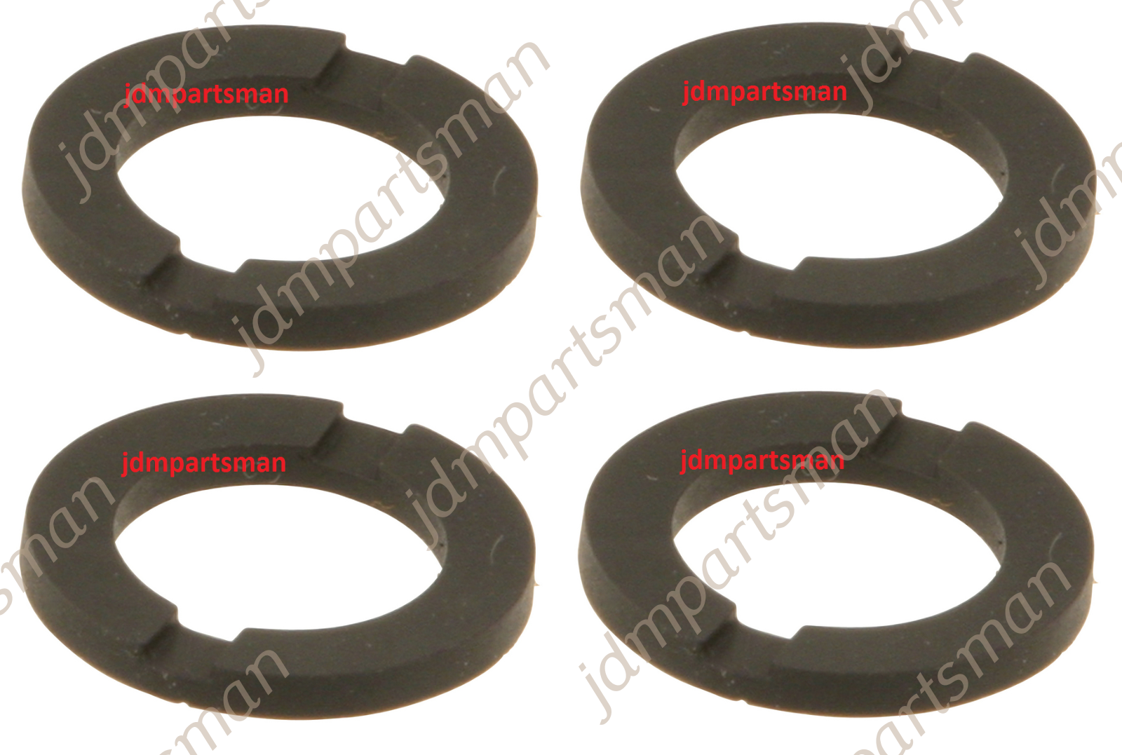 Fuel Injector Rail Lower Cushion Ring Seal for Nissan - Pack of 4 ...