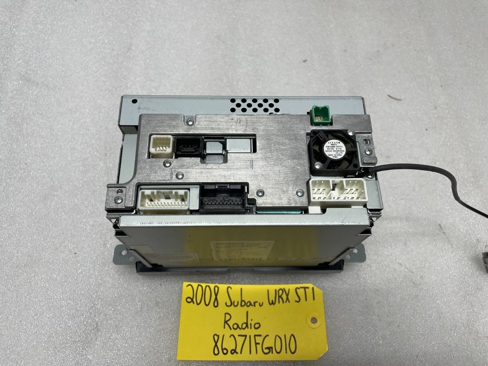 2008 Subaru Impreza WRX STi GV8 GC8 OEM KENWOOD RADIO NAVIGATION NAV 08 ...