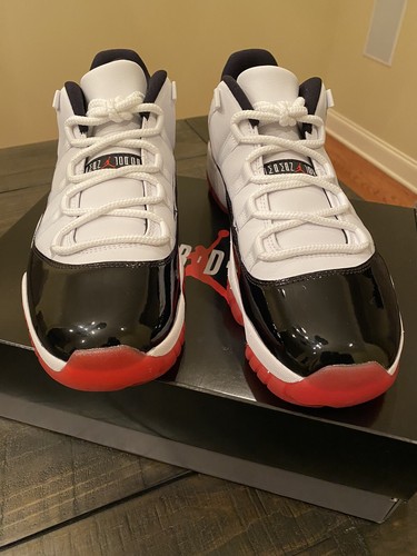 Nike Air Jordan Retro XI 11 Low Gym Red Concord BRED 2020 Size 11 ...