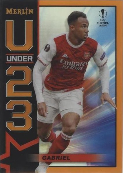 2020-21 Topps Merlin Collection Chrome UCL - U23 Stars Orange Refractor ...