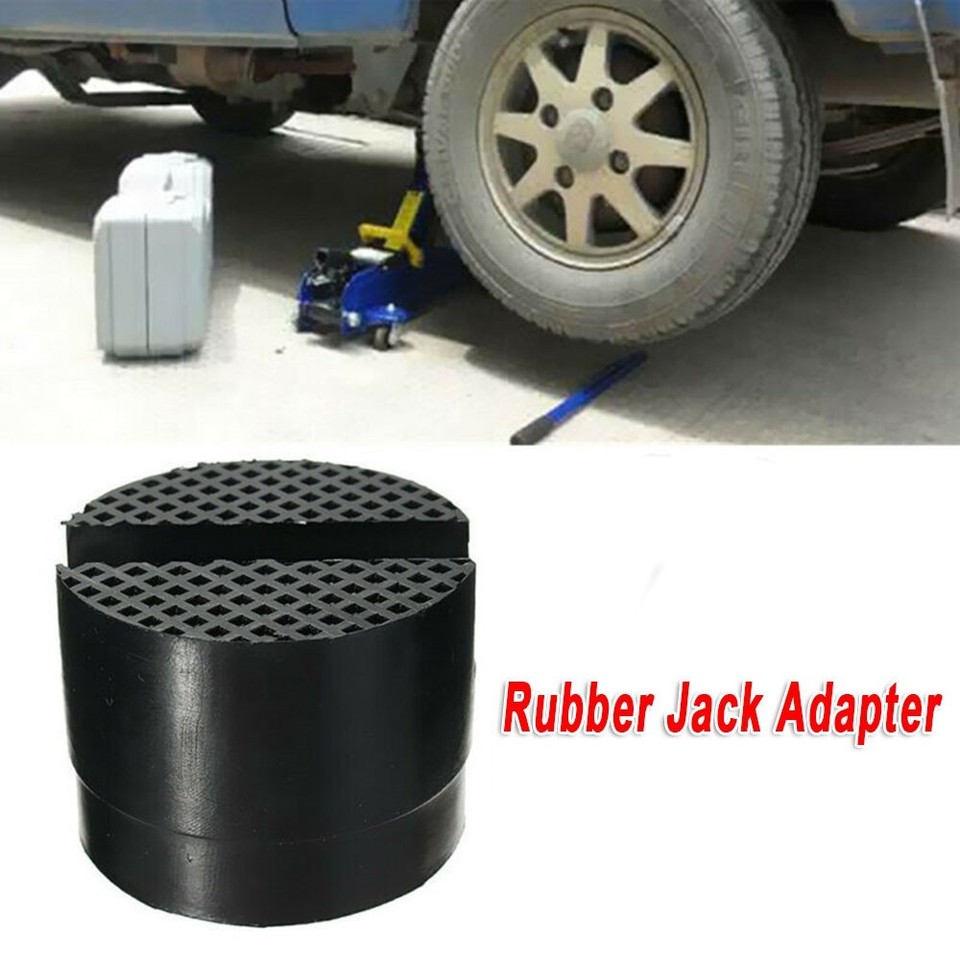 Rubber Slotted Rail Adapters Hydraulic Floor Jack Guard Protector Pads ...