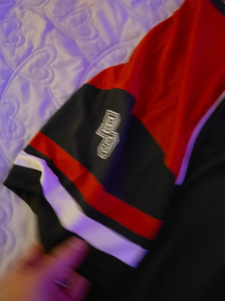 NEW The Simpsons BART SIMPSON Don’t Have A Cow Skateboarder Jersey Size ...