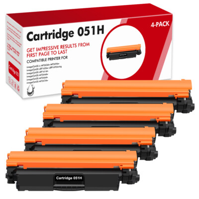 LOT CRG051H Toner Compatible for Canon 051H imageCLASS LBP162dw MF263dn ...