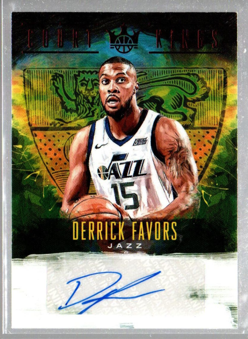2018-19 Court Kings Autographs Ruby #6 Derrick Favors Auto /25 | eBay