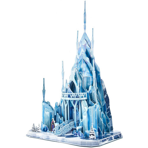 4D Disney Frozen Ice Palace Castle 3D Paper Puzzle Model Kit 51020 | eBay