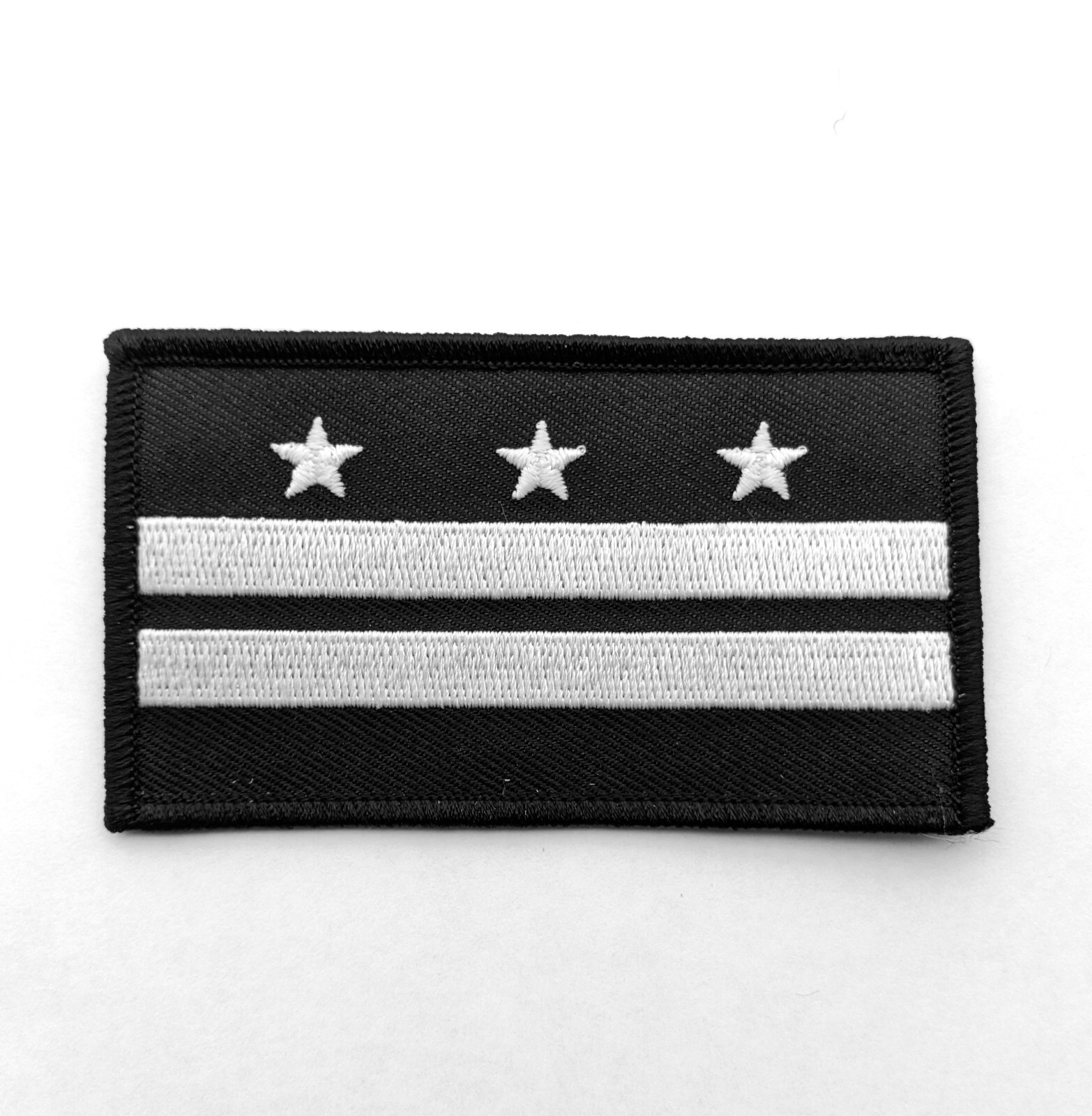 Washington DC Flag Patch embroidered iron-on GLOW in the DARK - The ...