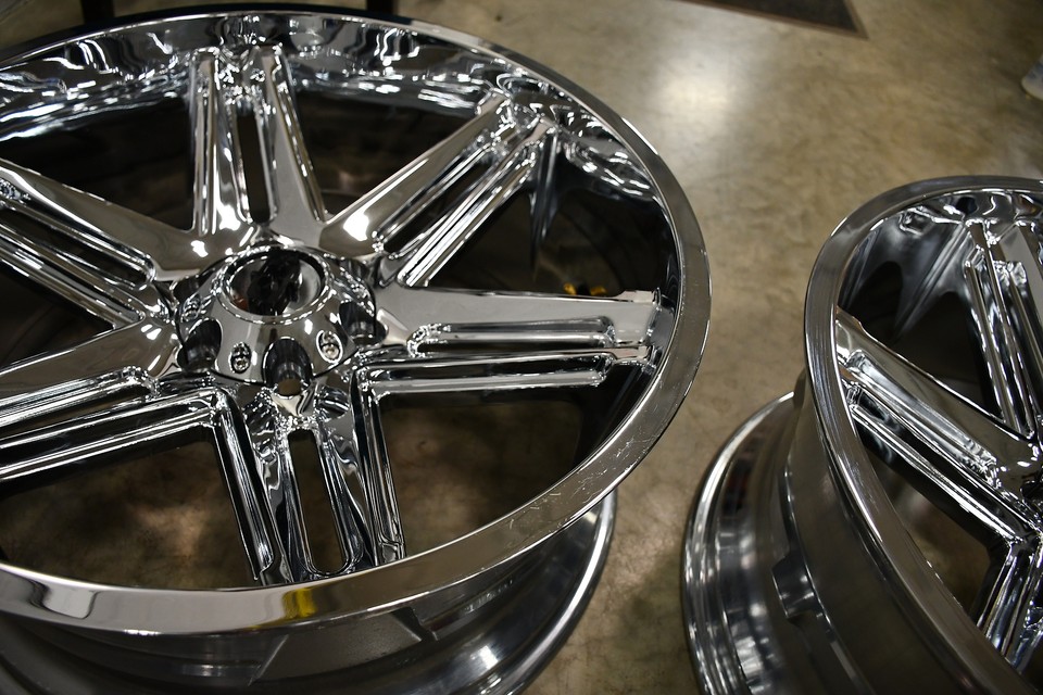 Set 4 24" Vision Off-Road 363 Razor Chrome Wheels 24x12 8x6.5 Lifted ...