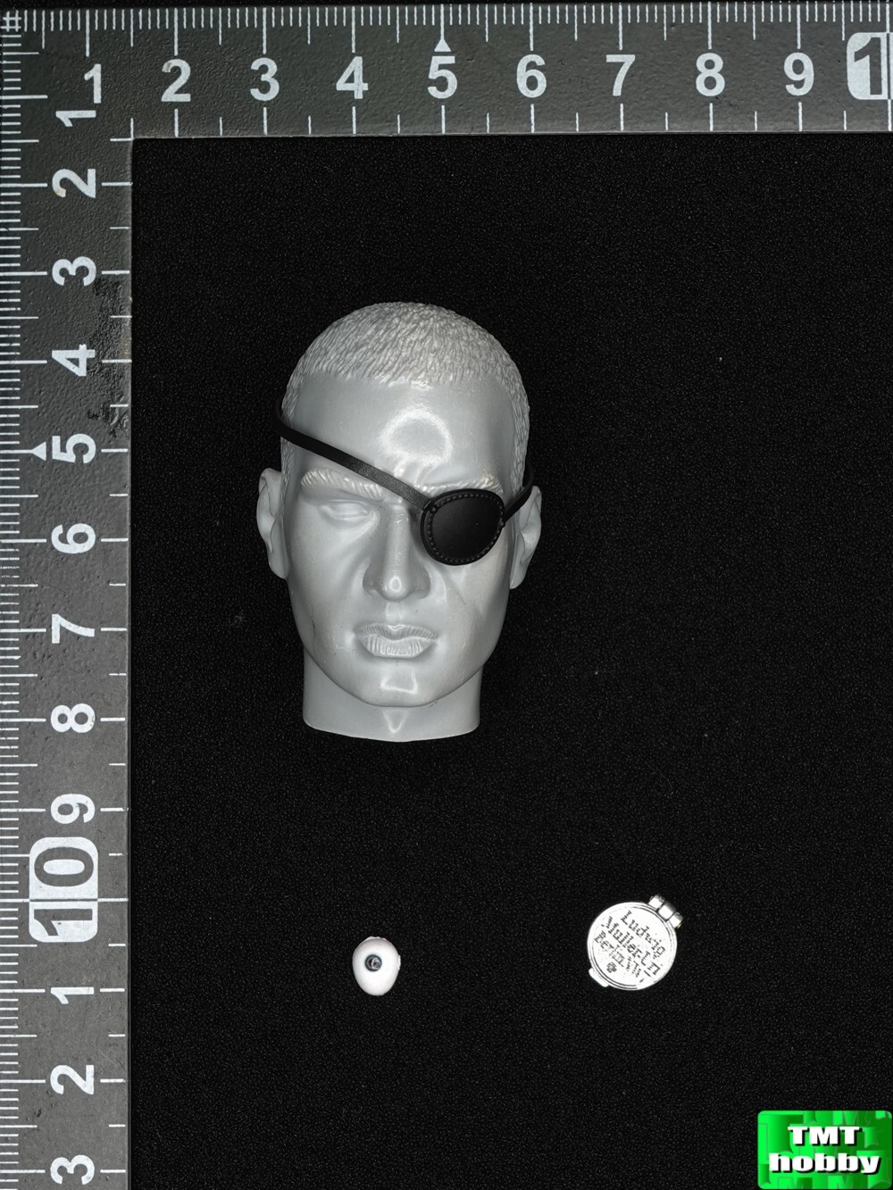 1:6 Scale DID D80162 WWII German OPERATION VALKYRIE - Prosthetic Eye w ...