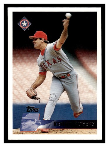 1996 Topps #130 Kenny Rogers - Texas Rangers | eBay