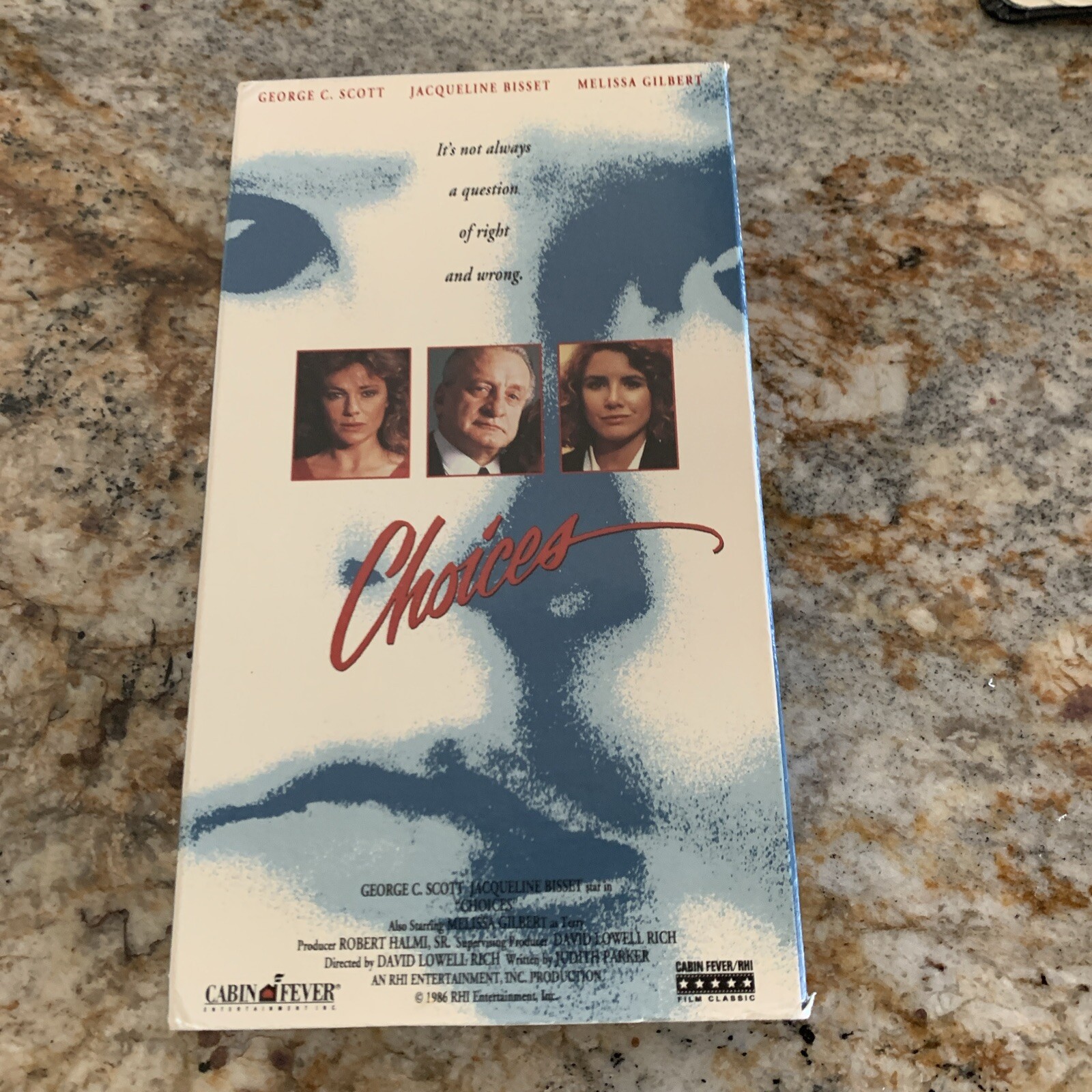 Choices (VHS, 1993) - GEORGE C. SCOTT / JACQUELINE BISSET 32621092232| eBay