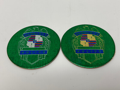 Lot 2 Honolulu Police Dept HPD Police Badge Crest Green POG Milk Cap | eBay