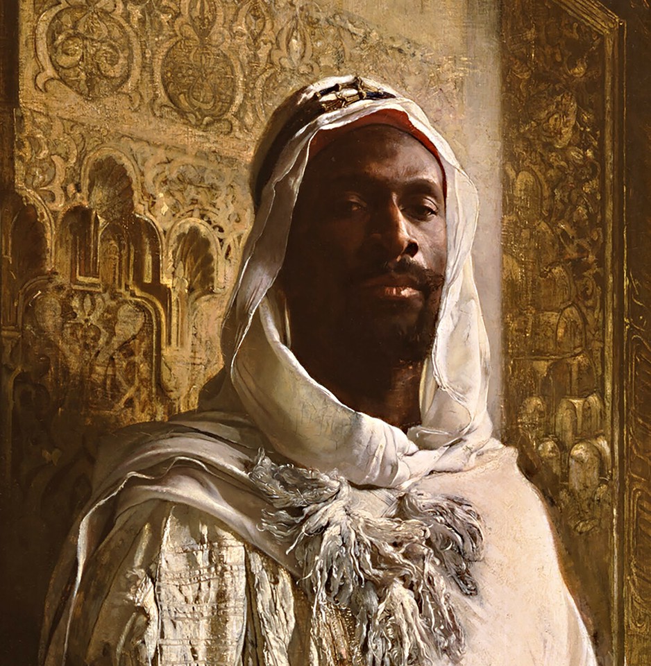 Moorish Chief, Eduard Charlemont, Archival giclee print, cotton rag ...
