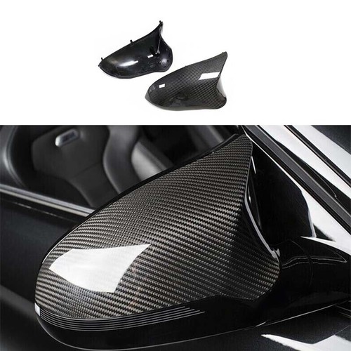 Dry Carbon Fiber 2015-2020 Cover Trim Rear Side Mirrors Fit For BMW M4 ...