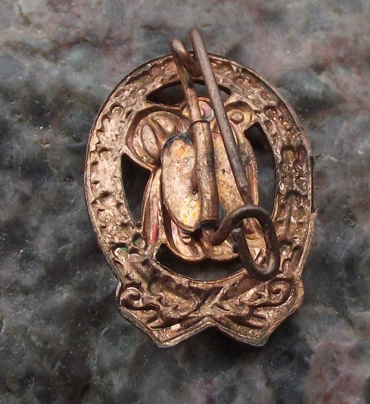 Antique DTSB East German DDR Central Sports Performance Bronze Laurels ...