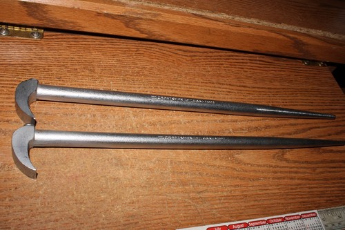 Excellent Craftsman Lady Foot Rolling Wedge Alignment Pry Bar 16" V ...