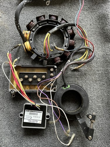 Force CDI Electronics 174-9710K1 Mercury Stator Timer Base 3cyl 16Amp ...