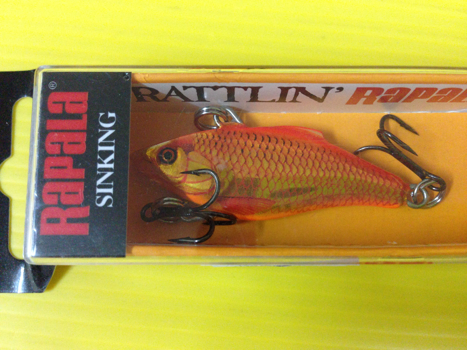 Rapala Rattlin' Rap RNR-4 GF, Goldfish Color Sinking Fishing Lure. | eBay