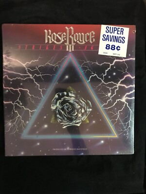ROSE ROYCE - Strikes Again - WHITFIELD WHK-3227 LP embossed SEALED NEW ...
