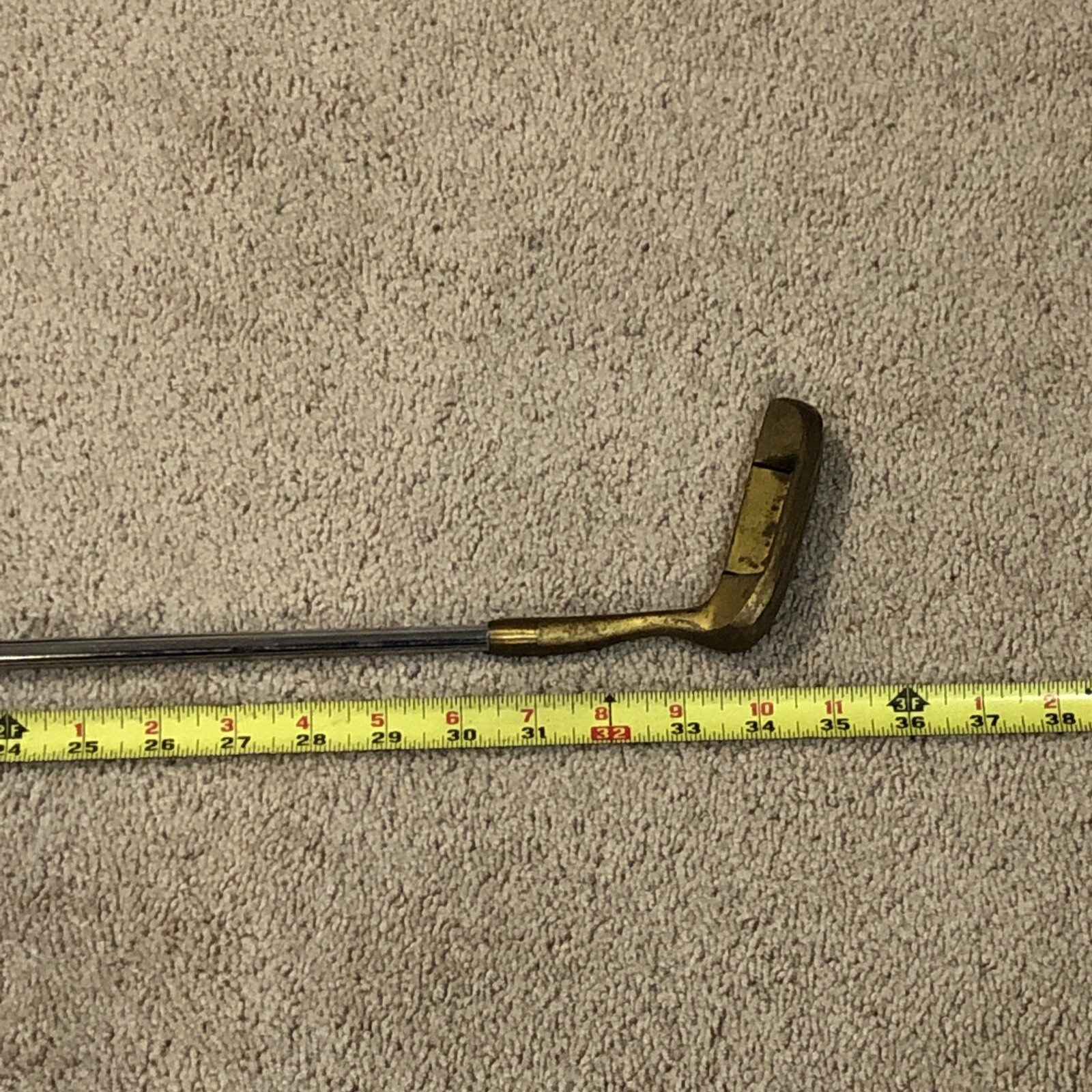 Vintage Ray Cook X-100 Heel Shafted Putter Golf Club With Original Grip ...