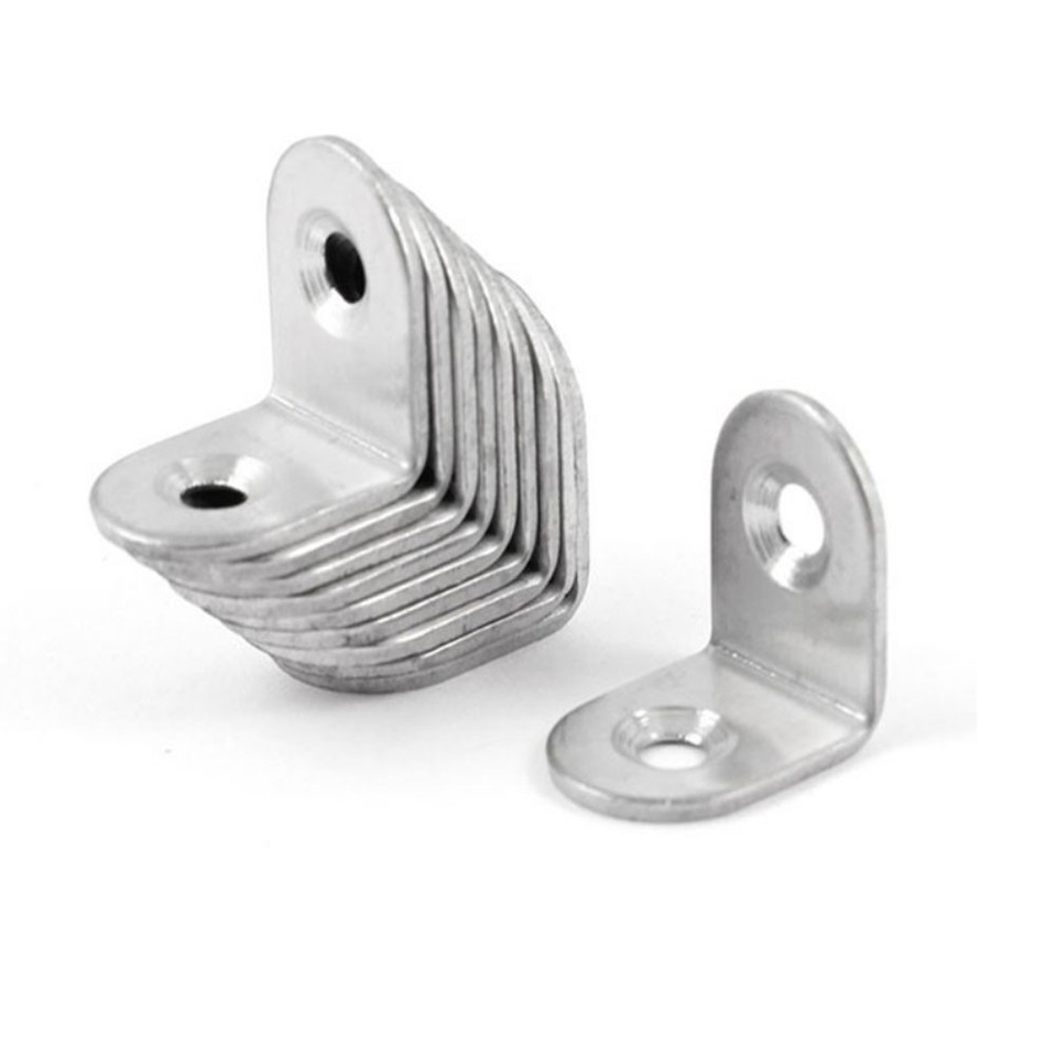 10Pcs 30mm * 30mm * 16mm Stainless Steel 90 Degree Angle Bracket | eBay UK