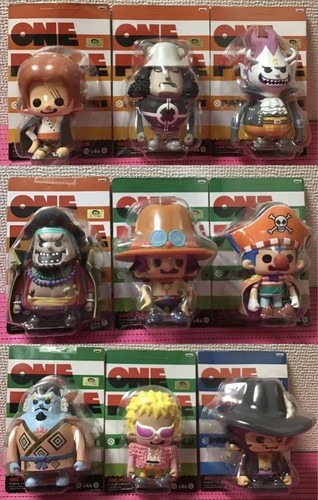 One Piece (77) Panson Works Sofubi Figure 9 Piece Set | eBay