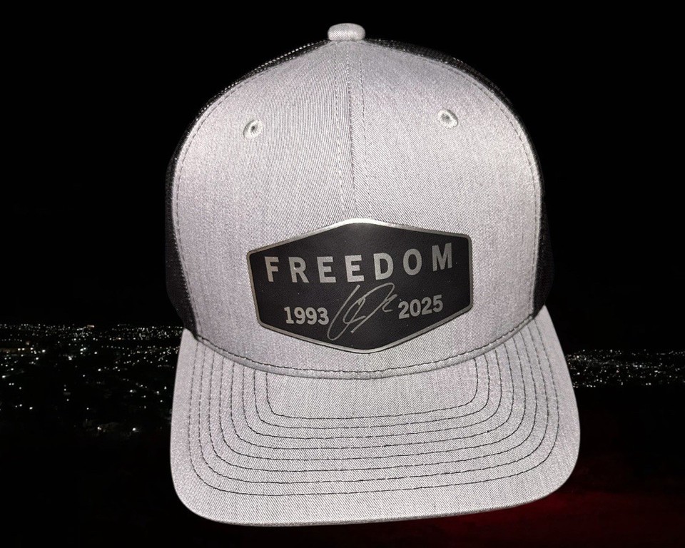 Charlie Kirk Freedom Tribute Patch Hat | eBay