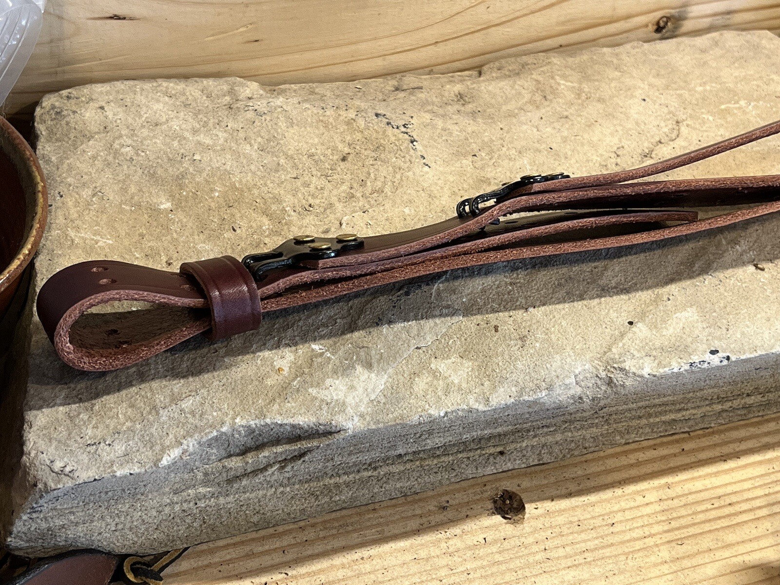 M1907 Rifle Strap / Sling - Full Grain English Bridle Leather ...