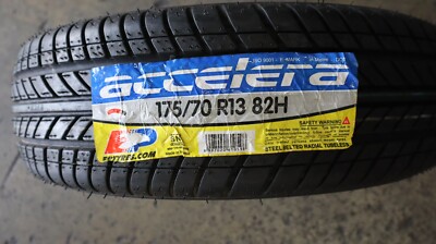 175 70 13 Accelera Accelera with 100% Tread 13/32 82H #16063 | eBay