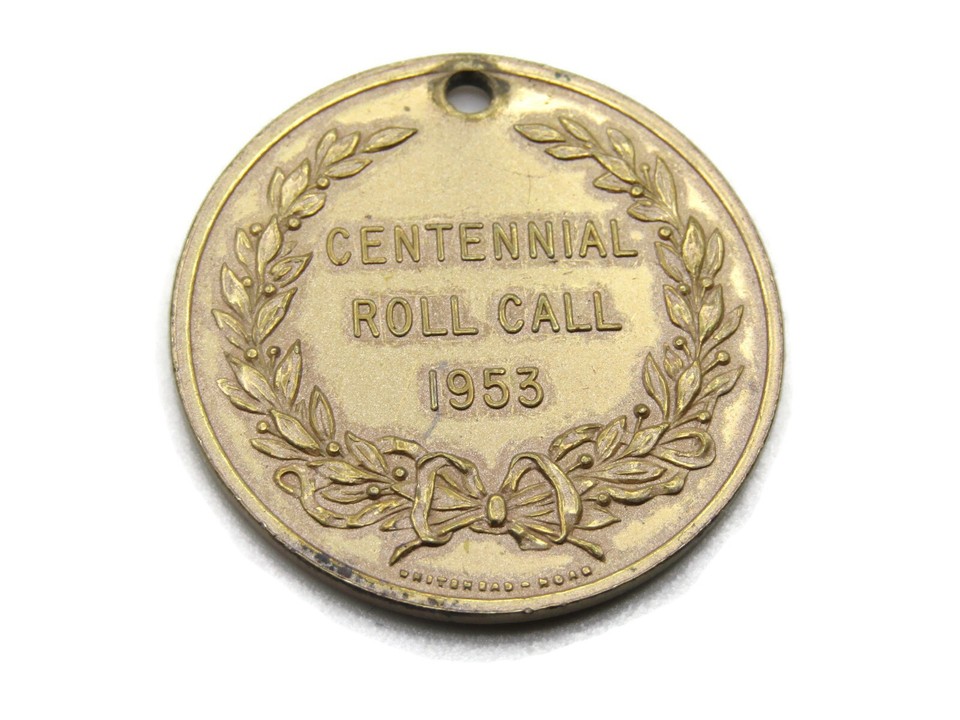 Concord School House Junior OUAM Charm Centennial Roll Call 1953 | eBay