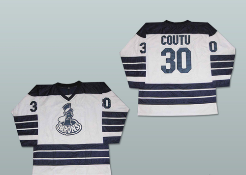CUSTOM Name Richard Coutu 30 Barons Hockey Jersey Stitched S-6XL | eBay