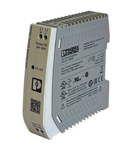 NEW PHOENIX CONTACT UNO-PS/1AC/24DC/ 30W / 2902991 UNO POWER SUPPLY 100 ...