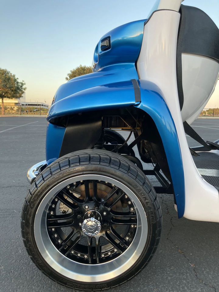 BEAUTIFUL CUSTOM GEM CAR E-2 MODEL NEV GOLF CART, 2011 GEN 2 MODEL ...