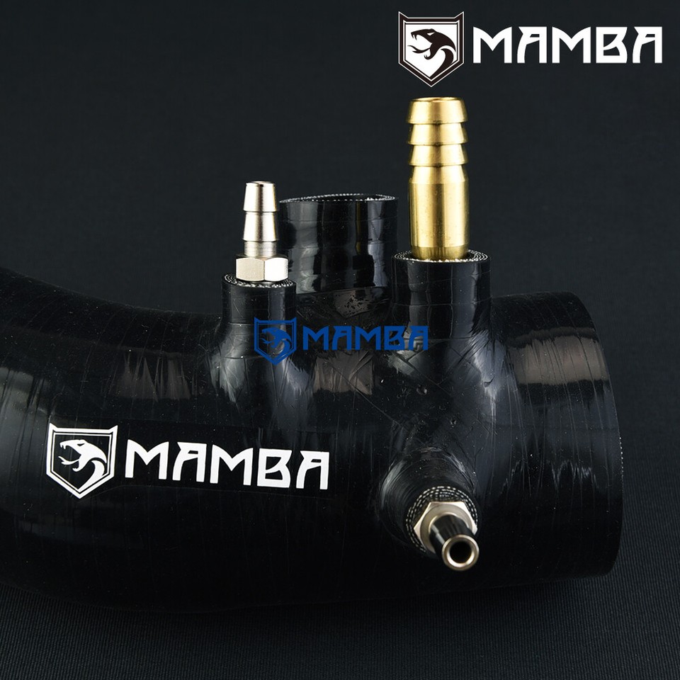 MAMBA 3" Performance Turbo Inlet Intake Silicon Hose For 15~19 Subaru ...