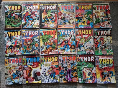 Bronze, Copper Mighty Thor Issues 1974- 92 issues 227 To 445 Start ...
