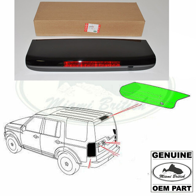 LAND ROVER REAR TAIL THIRD BRAKE STOP LAMP LIGHT LR3 LR4 LR072856 OEM ...