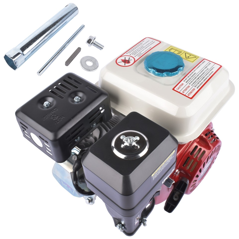 Red Pullstart Gasoline Engine for Honda GX160 168F 5.5HP 168cc 4 Stroke ...