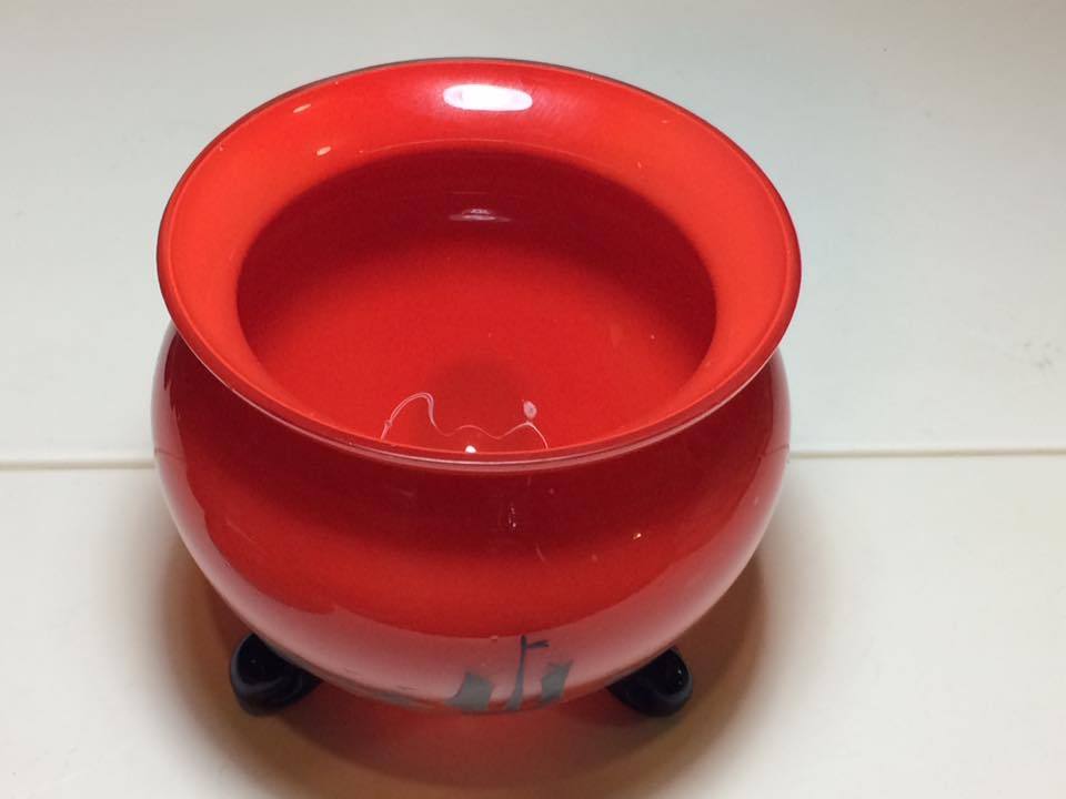 Antique Czechoslovakian tango glass footed rose bowl | eBay