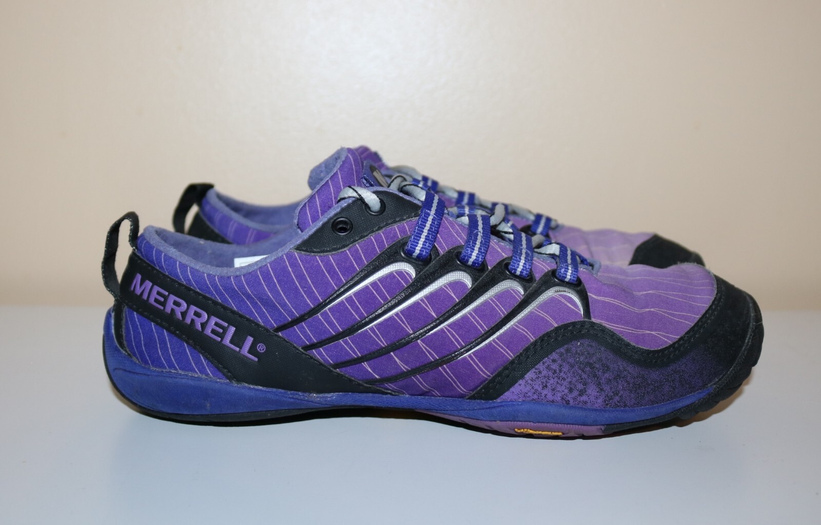 Merrell Womens Barefoot Lithe Glove Trail Running Shoes Purple J89510 ...
