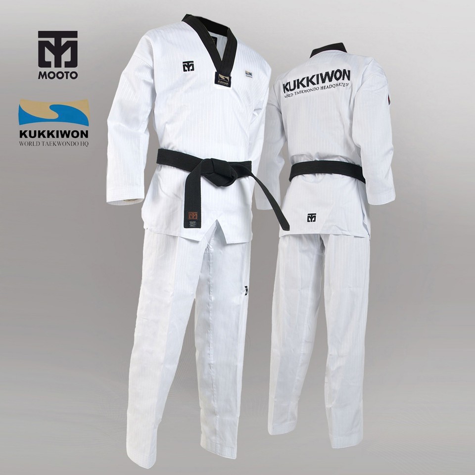 Original Official Mooto Kukkiwon Taekwondo Dobok Uniform Gi TKD KTA ...