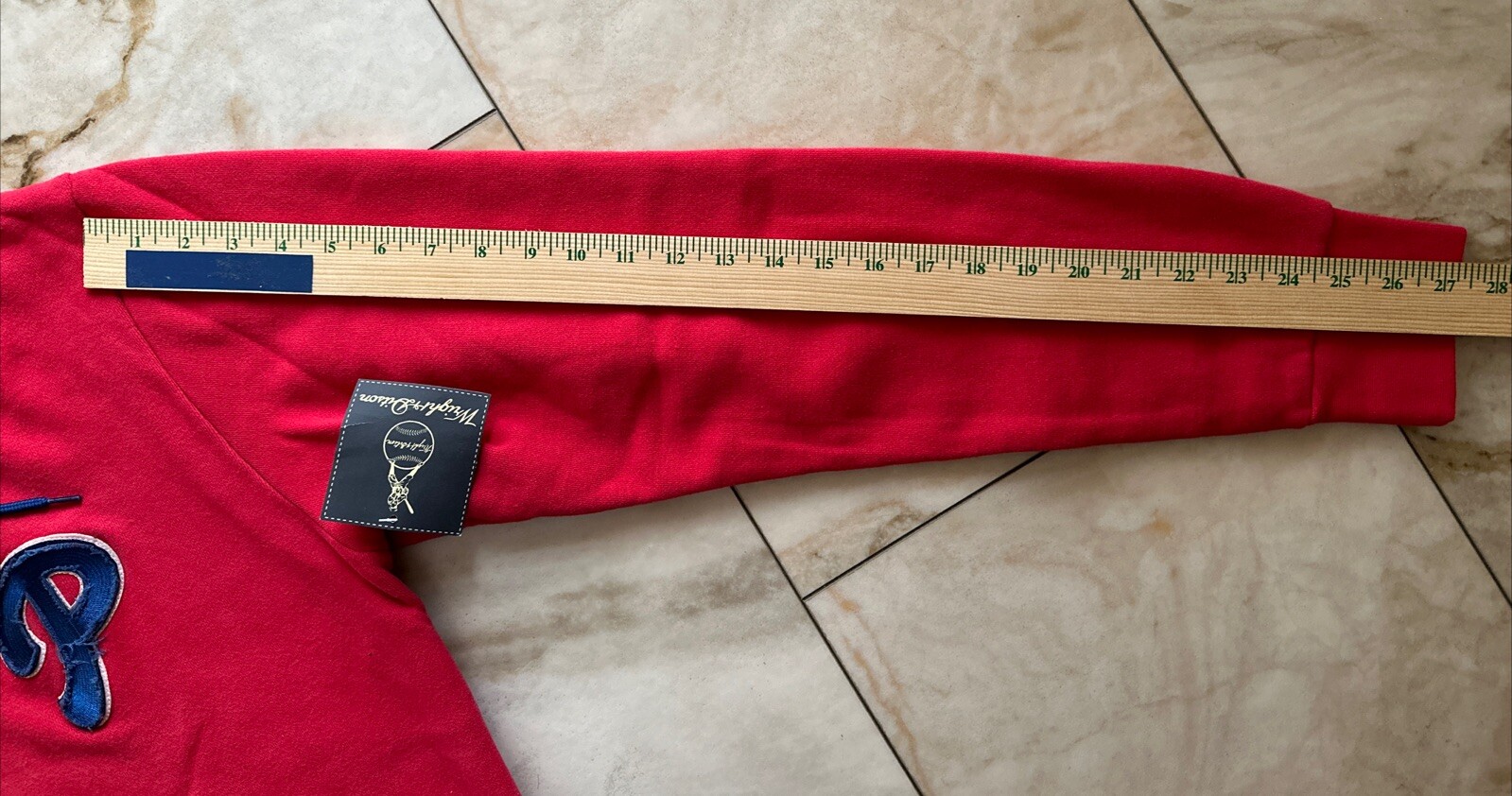 Fightin Phillies Wright &Ditson Retro Logo Zip Up Hoodie Men’s Size X ...