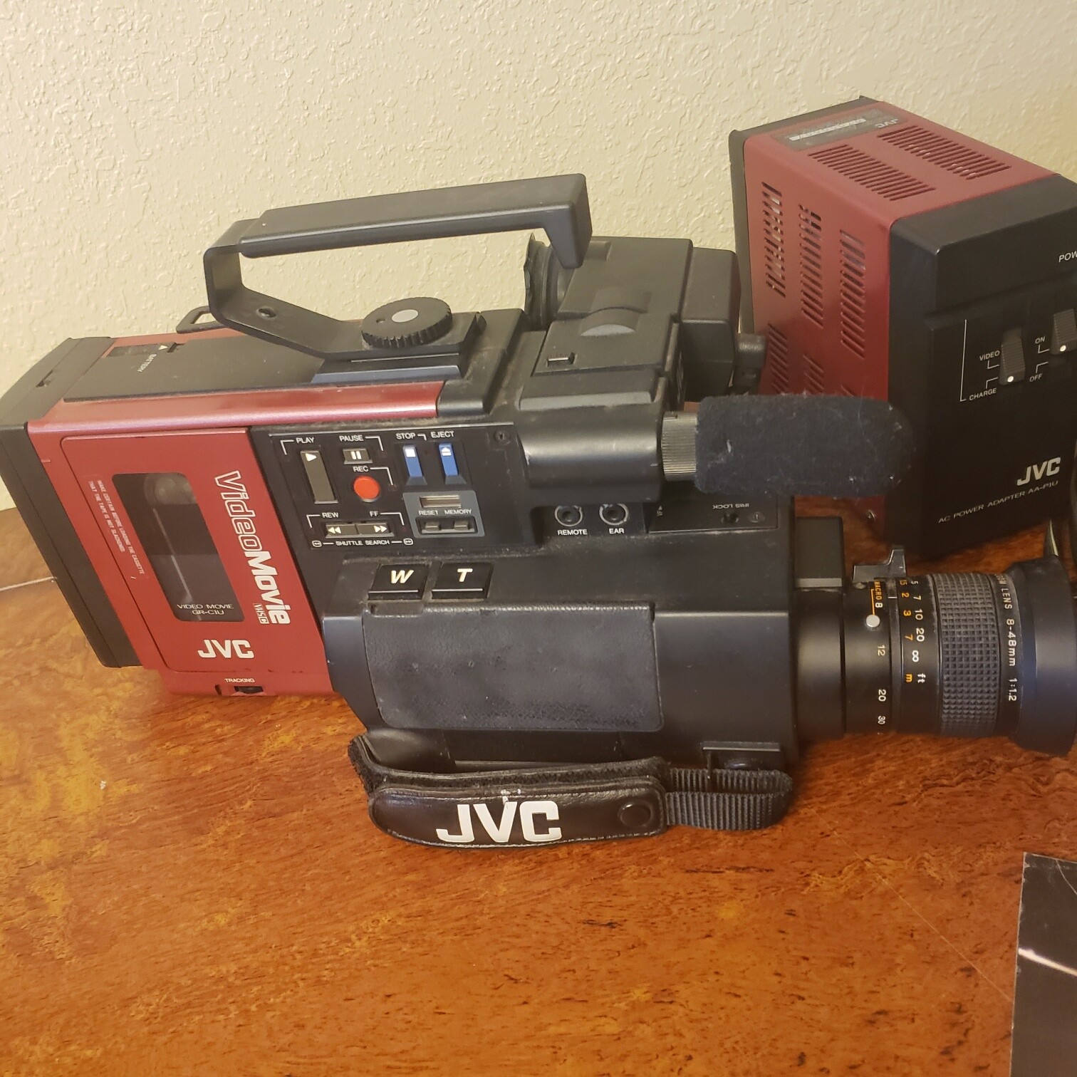 Back to The Future Doc Brown JVC Video Camera Prop & Signed Photo ...