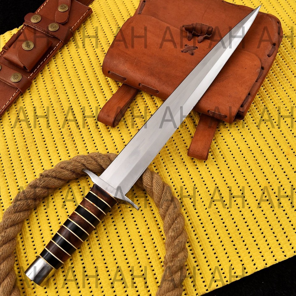 17" ARKANSAS TOOTHPICK Custom Handmade D2-Tool Steel DAGGER KNIFE W ...
