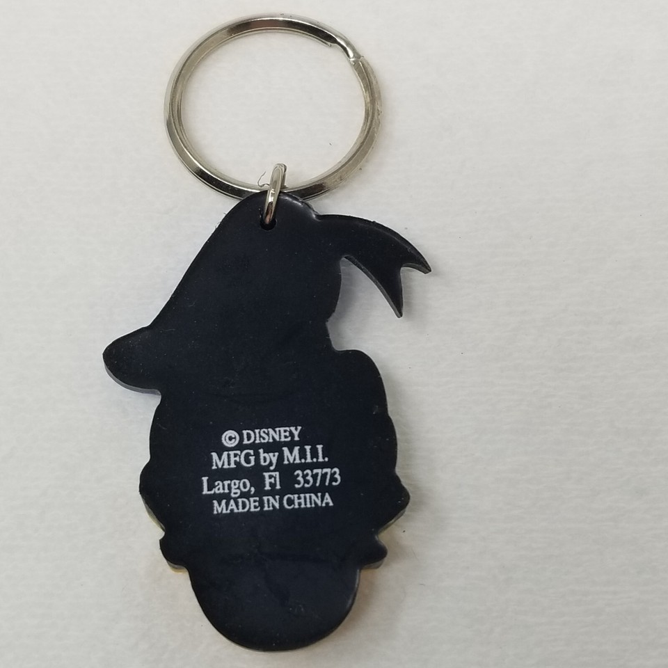 Donald Duck Keychain Blue Hat Front Profile Bill Open 1990s Plastic | eBay