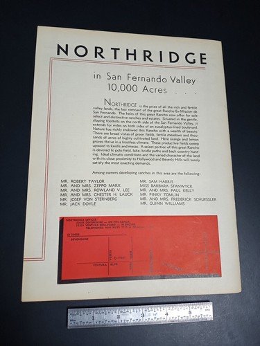 Hollywood Reporter Nov 16 1937 Northridge San Fernando Valley Donald ...