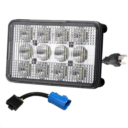 4X AL152328 60W Led Headlight For John Deere Tractor LED Hood Light ...