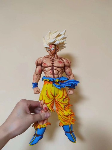 custom dragon ball shf super saiyan goku gk 32 cm in stock | eBay